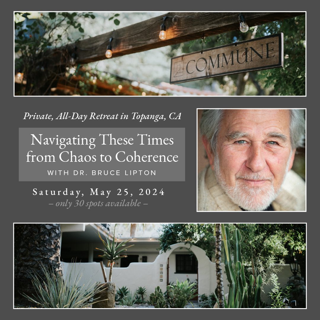Navigating These Times from Chaos to Coherence - Bruce H. Lipton, PhD
